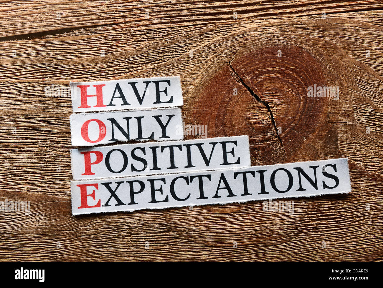 Hope acronym concept words hi-res stock photography and images - Alamy