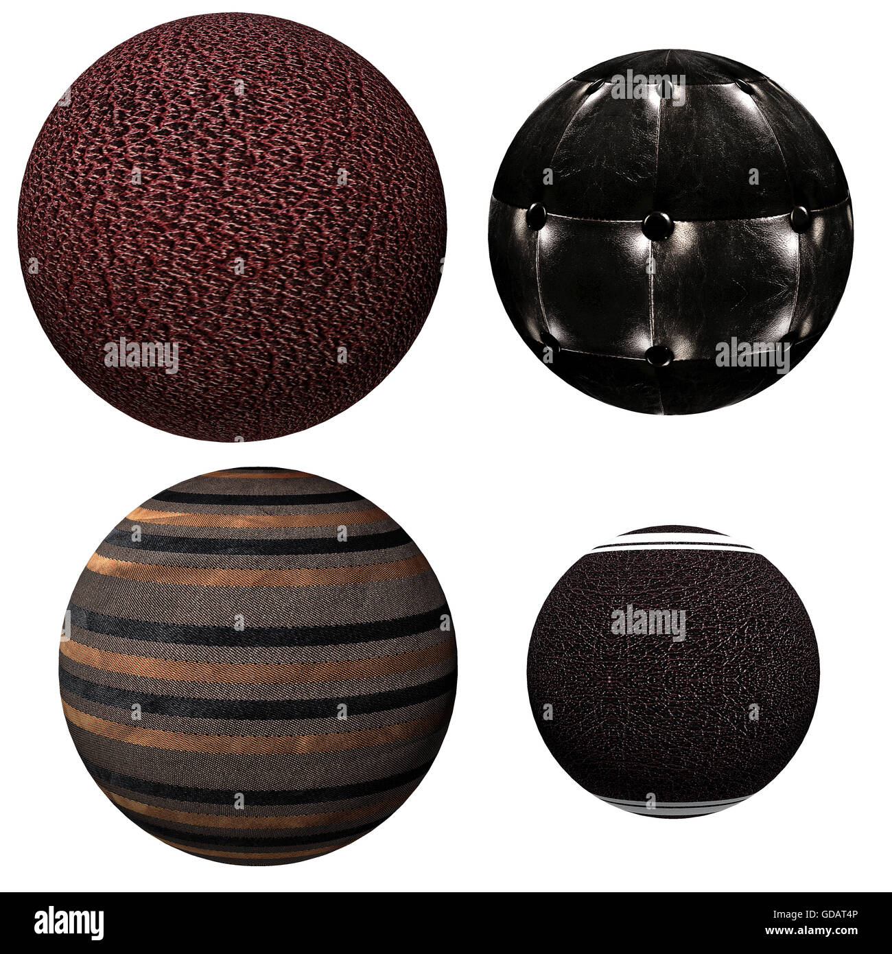 Collection of attractive decorative colored balls. Suitable for ...