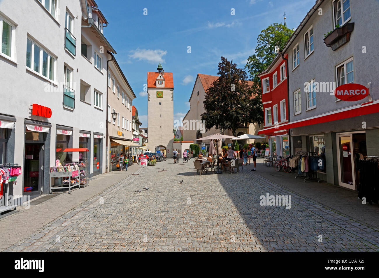 Street view,house lines,water gate Stock Photo - Alamy