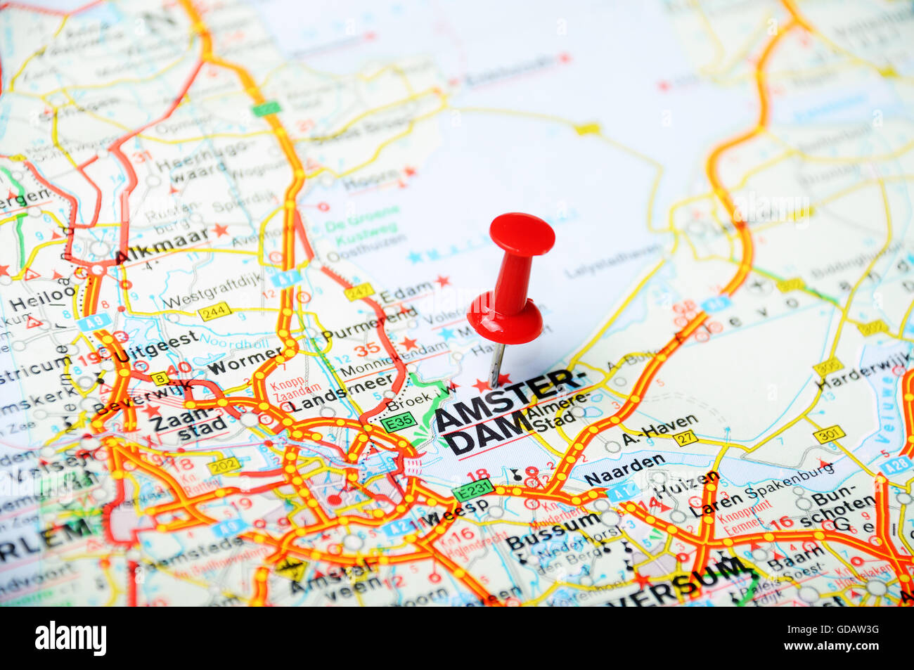 Transport map netherlands hi-res stock photography and images - Alamy