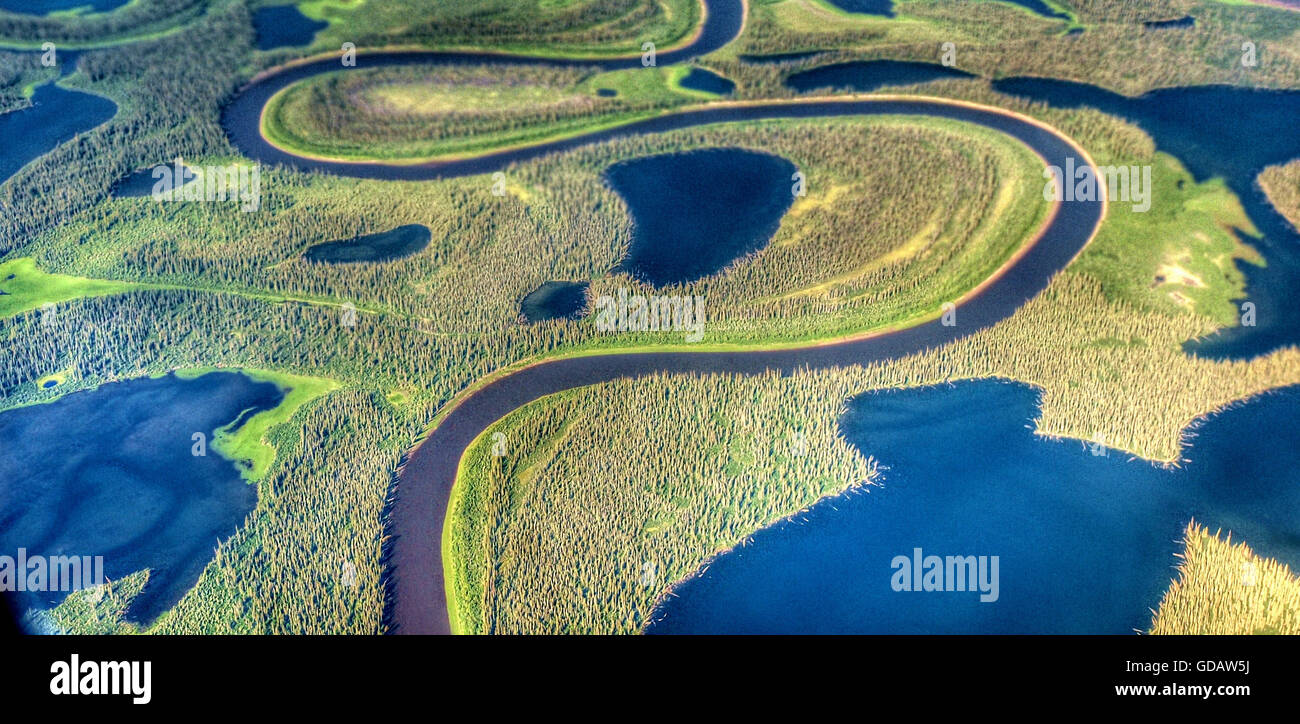 Mackenzie river delta hi-res stock photography and images - Alamy