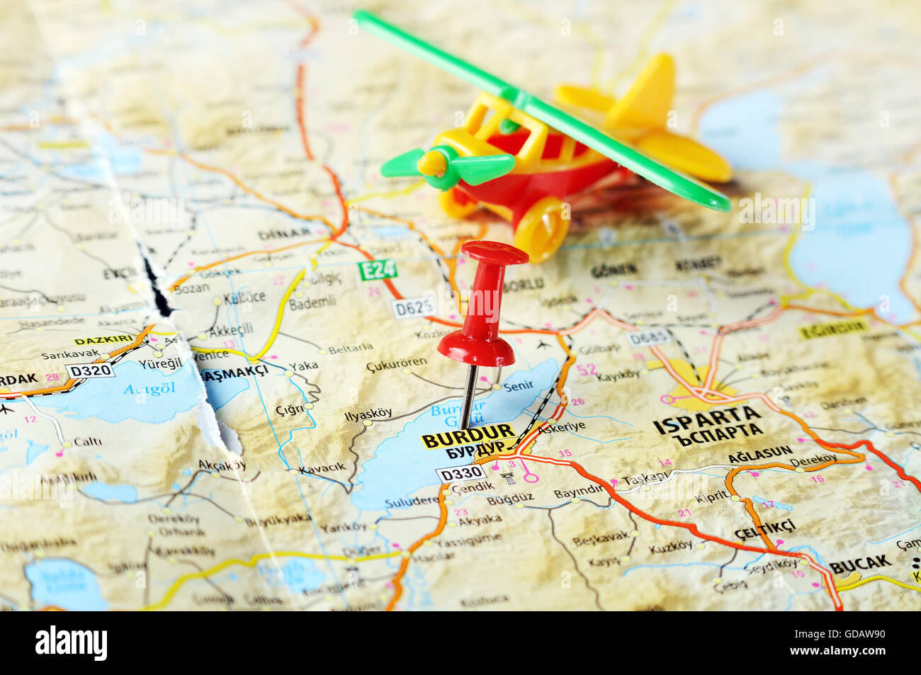 Burdur map hi-res stock photography and images - Alamy