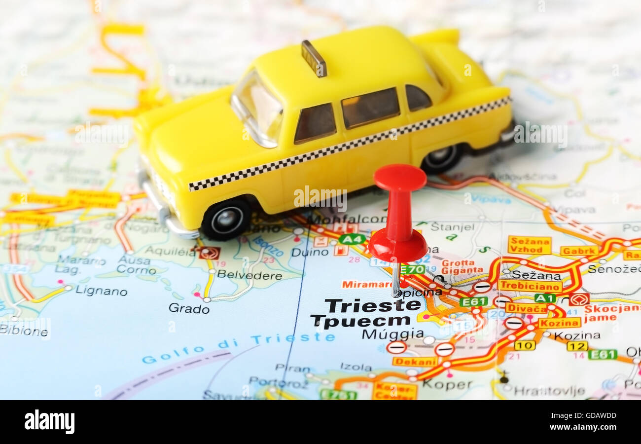 Trieste plan hi-res stock photography and images - Alamy