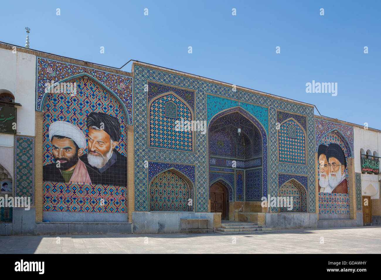 Iran,Esfahan City,Ali Masjid Mosque,Square Stock Photo - Alamy