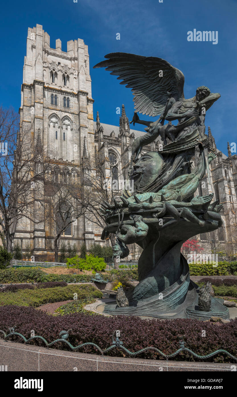 Cathedral church of st john the divine hi-res stock photography and ...