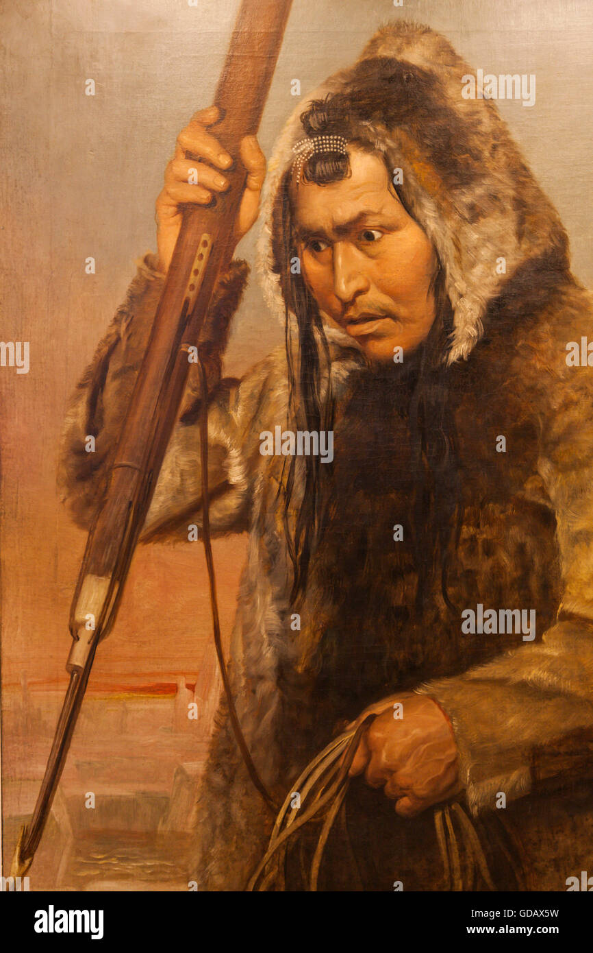 Inuit painting hi-res stock photography and images - Alamy