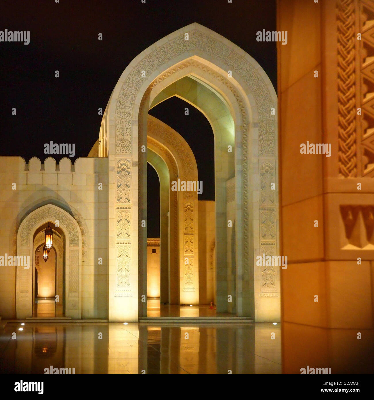 Grand Mosque in Muscat,Oman Stock Photo - Alamy