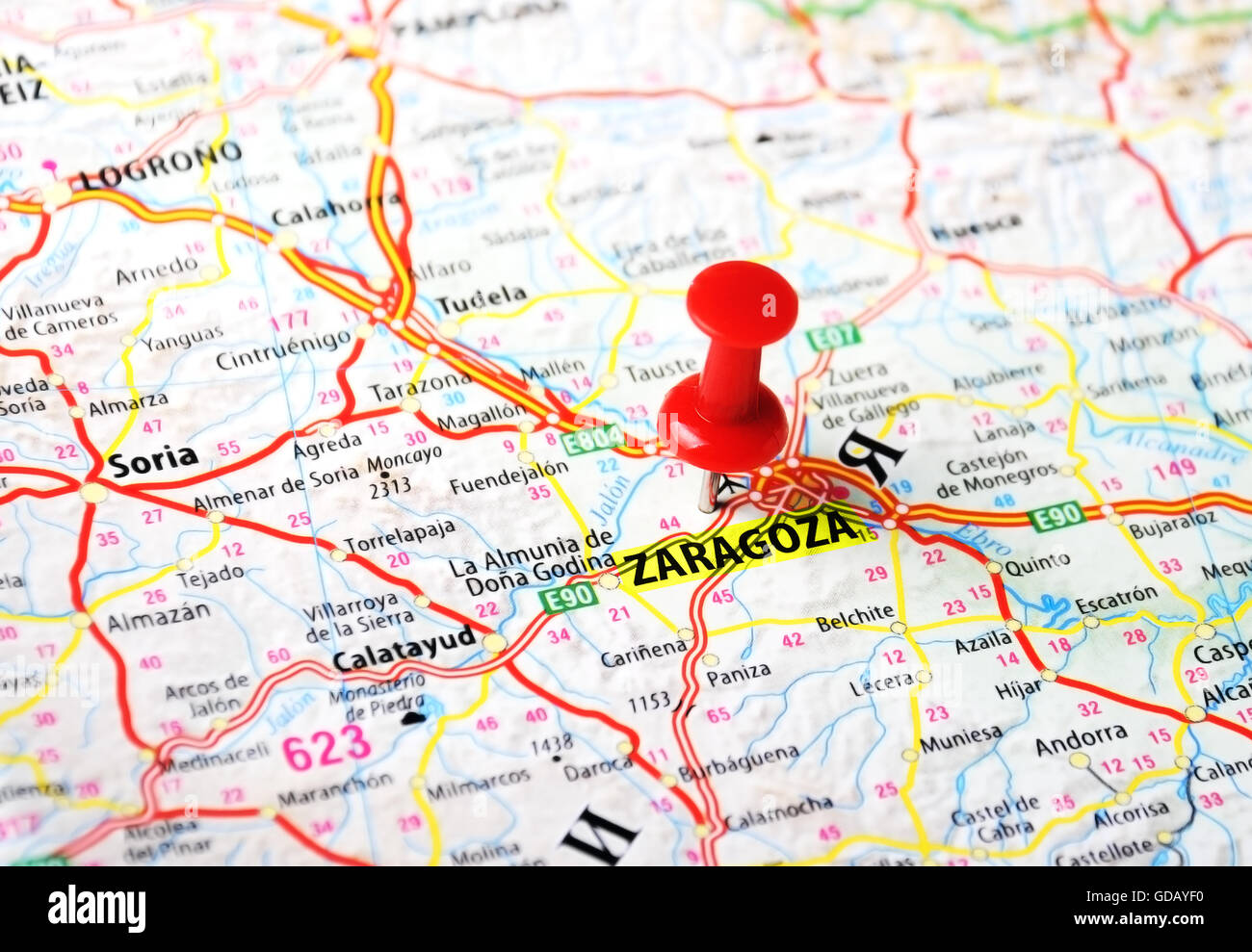 Saragossa street hi-res stock photography and images - Alamy