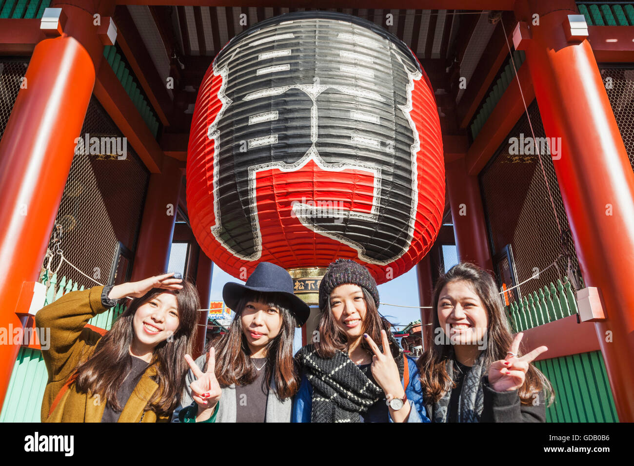 Japan,Honshu,Tokyo,Asakusa,Sensoji Temple aka Asakusa Kannon Temple ...