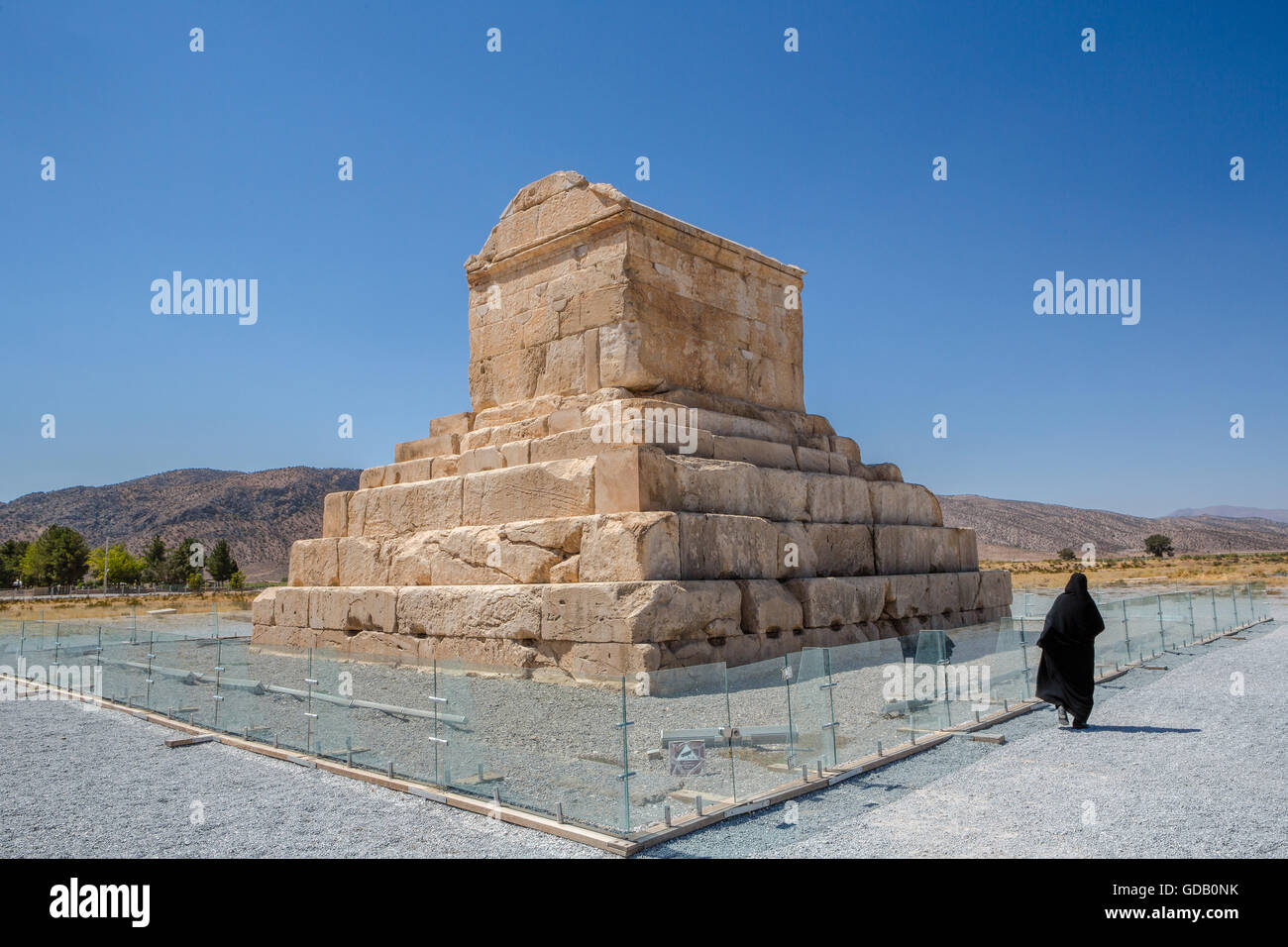 Iran,Pasargadae City,Tomb of Cyrus Stock Photo - Alamy