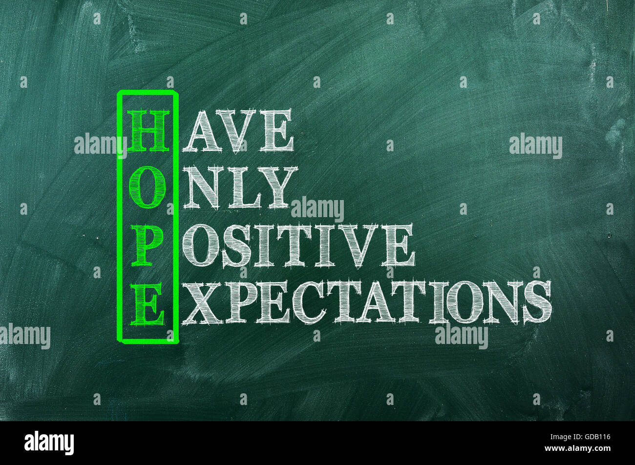 Hope written hi-res stock photography and images - Alamy