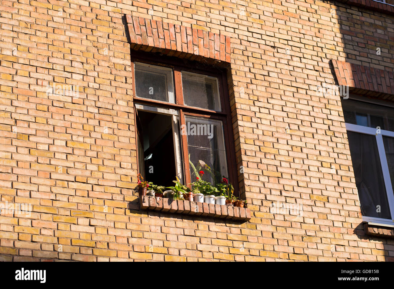 Detail of Old Soviet Residential Building Stock Photo - Alamy