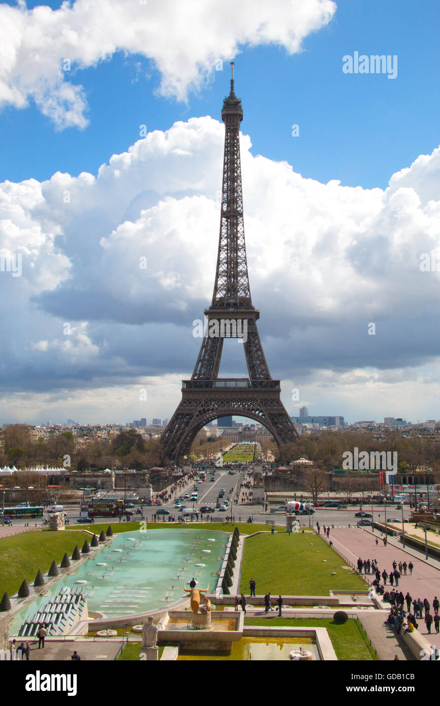 Paris,tour Eiffel,Eiffel Tower Stock Photo - Alamy