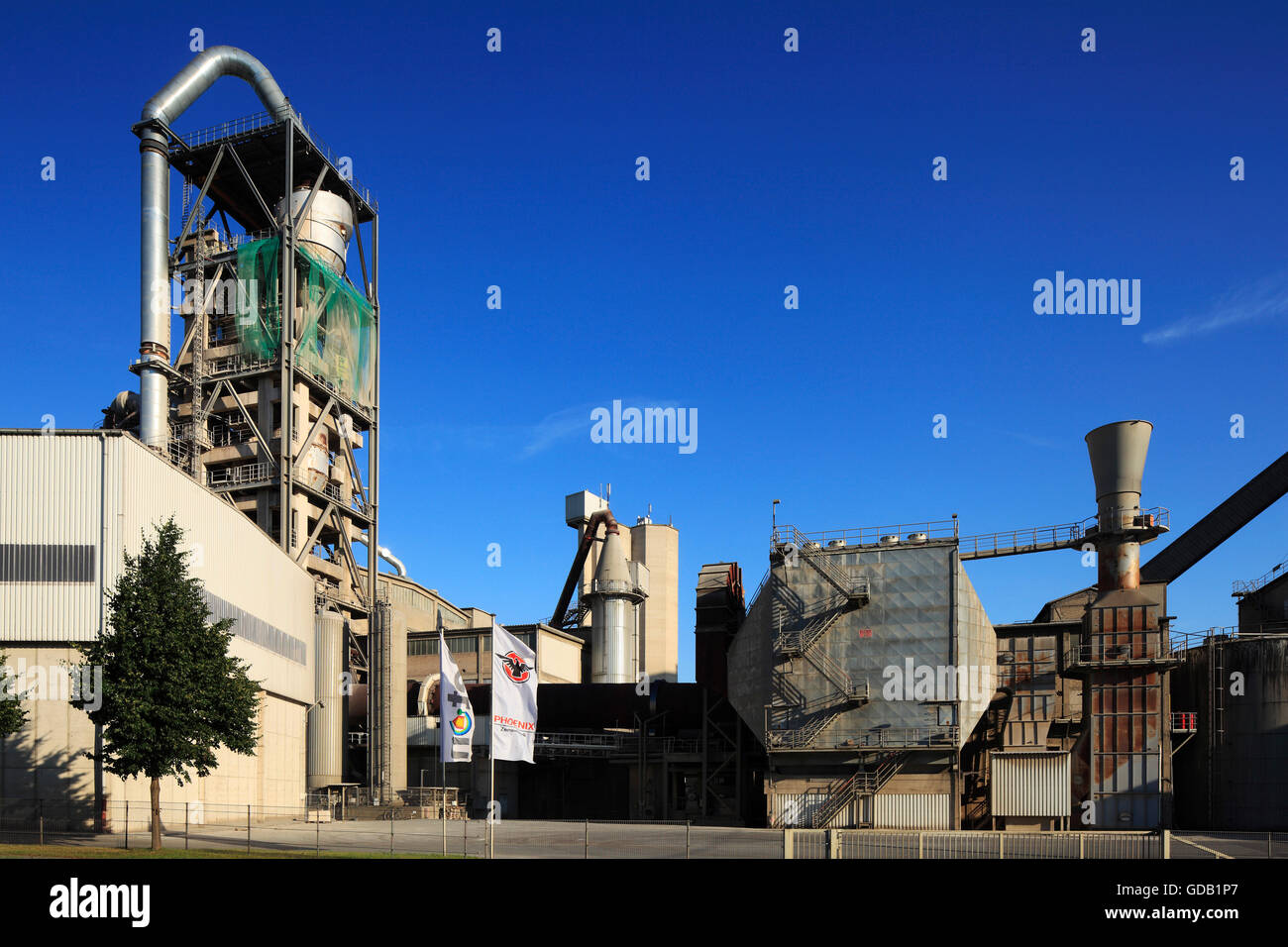 Phoenix cement works krogbeumker in beckum hi-res stock photography and ...