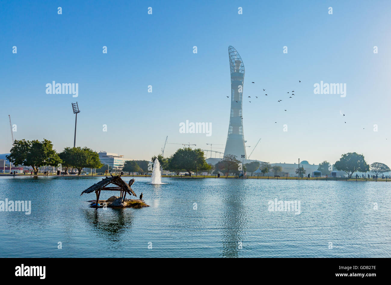 Al Dosari Zoo in Doha, Qatar Stock Photo - Alamy