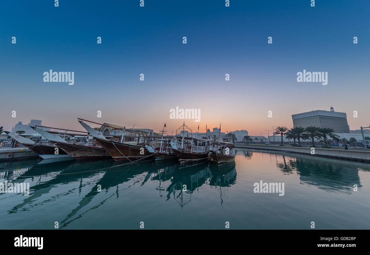 Souq Waif and Qatar Islamic Cultural Center (FANAR Stock Photo - Alamy