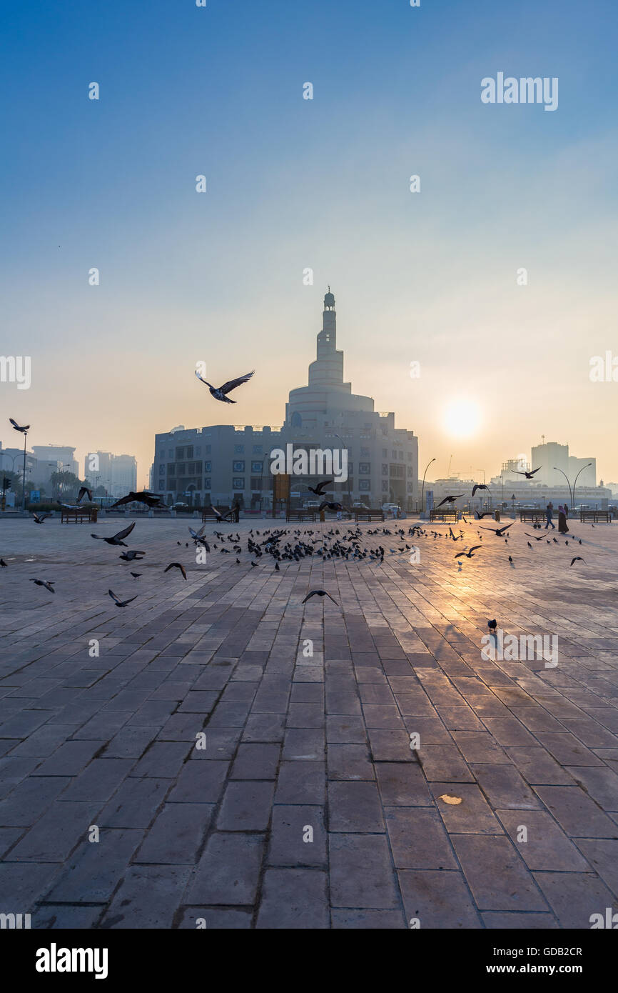Souq Waif and Qatar Islamic Cultural Center (FANAR Stock Photo - Alamy