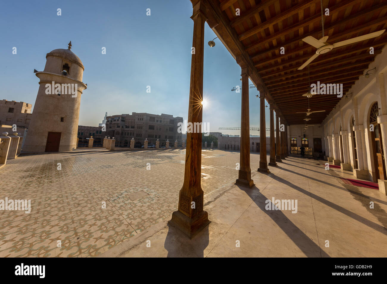 Souq Waif and Qatar Islamic Cultural Center (FANAR Stock Photo - Alamy