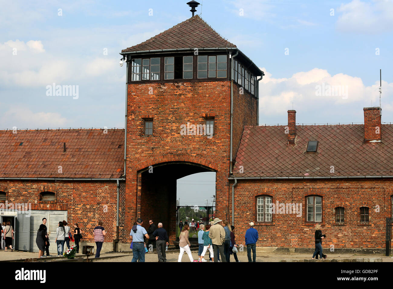 Auschwitz Nazi concentration camp, Poland Stock Photo - Alamy