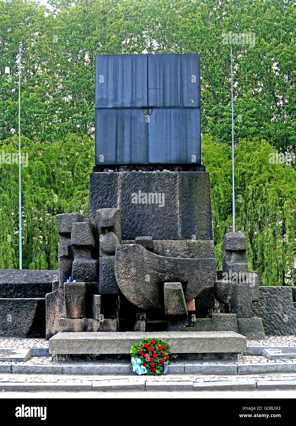 Auschwitz Nazi concentration camp, Poland Stock Photo - Alamy