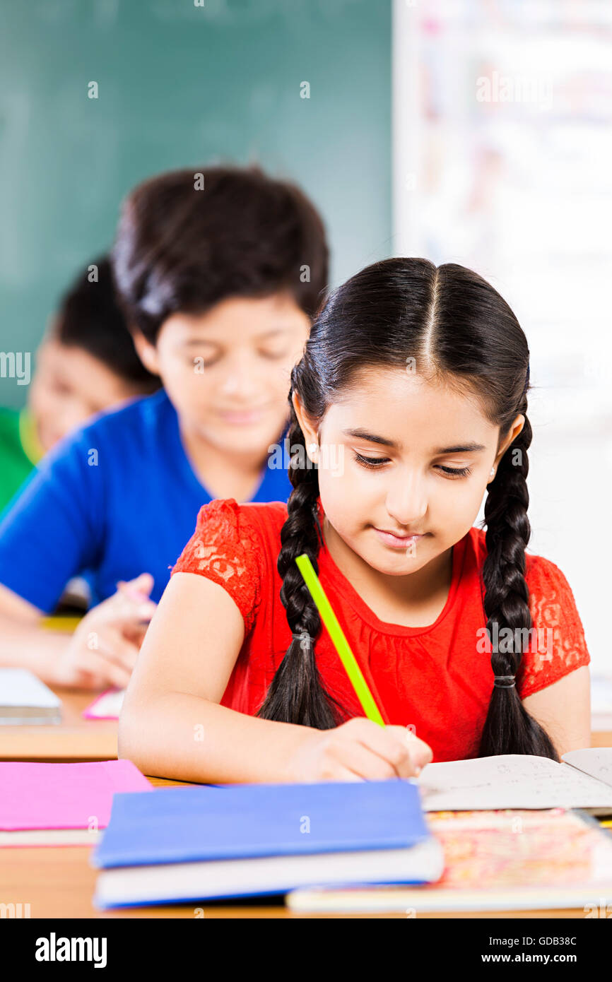 Asian kid studying school hi-res stock photography and images - Alamy