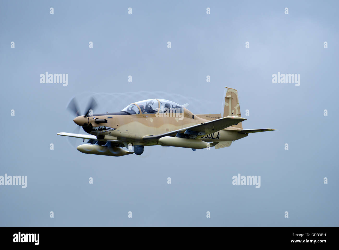 Beechcraft AT-6B Wolverine at RAF Fairford RIAT Stock Photo - Alamy