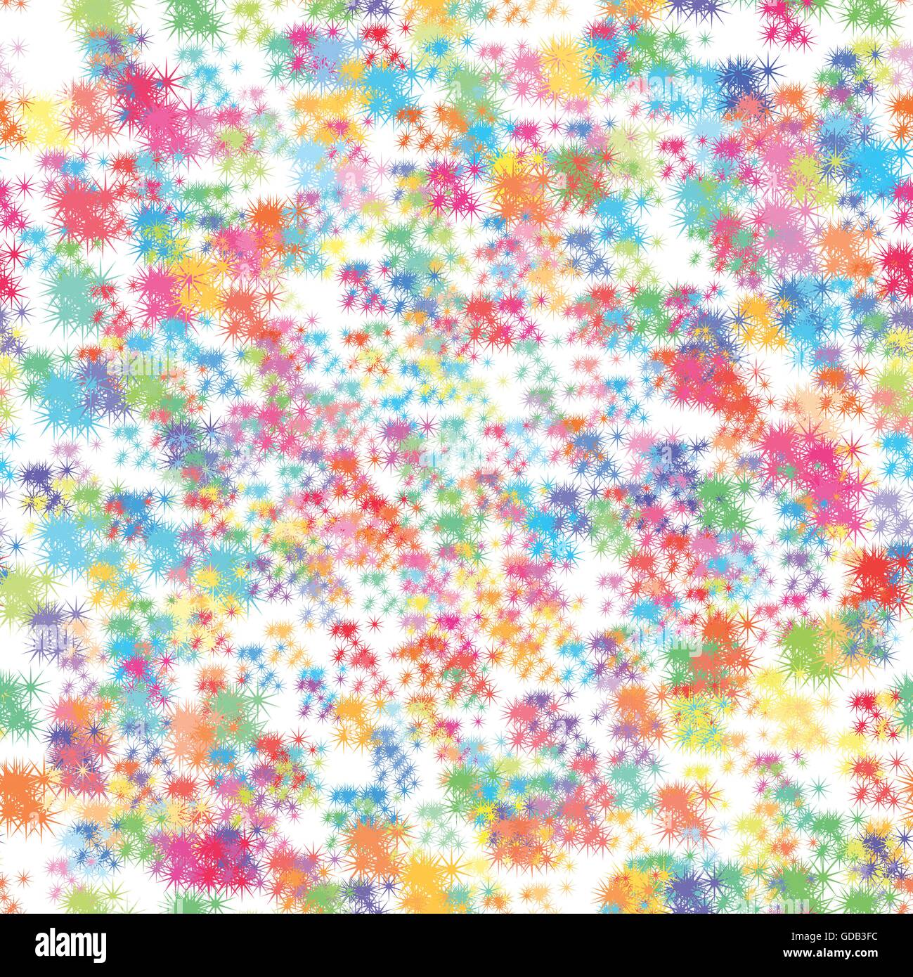Blue confetti seamless pattern Stock Vector Images - Alamy