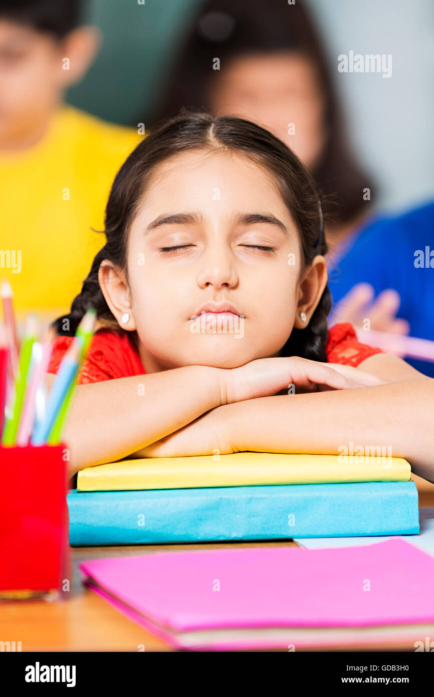 1 child boy School Student Sleeping Classroom Careless Stock Photo - Alamy