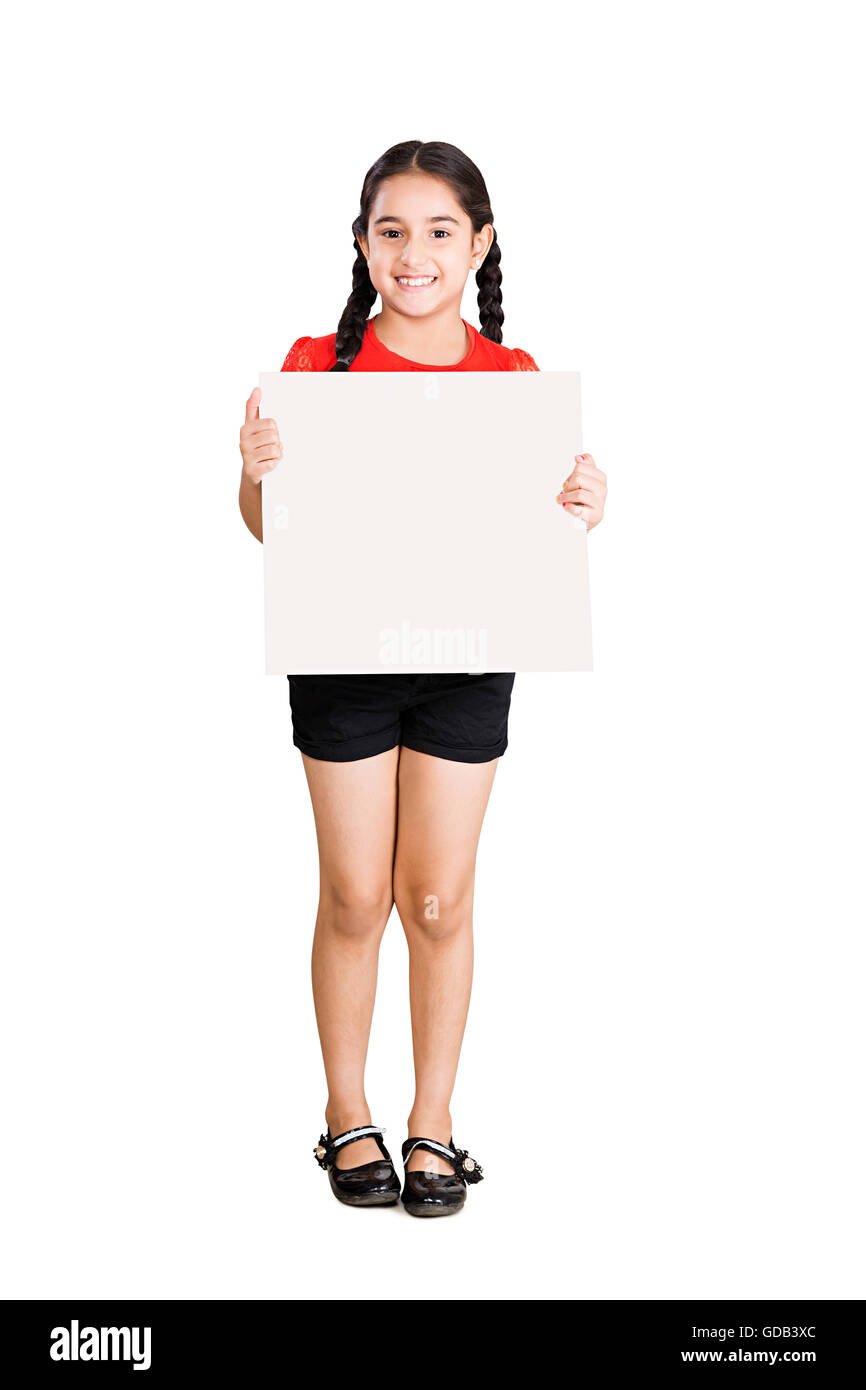 Indian girl smiling showing Cut Out Stock Images & Pictures - Alamy