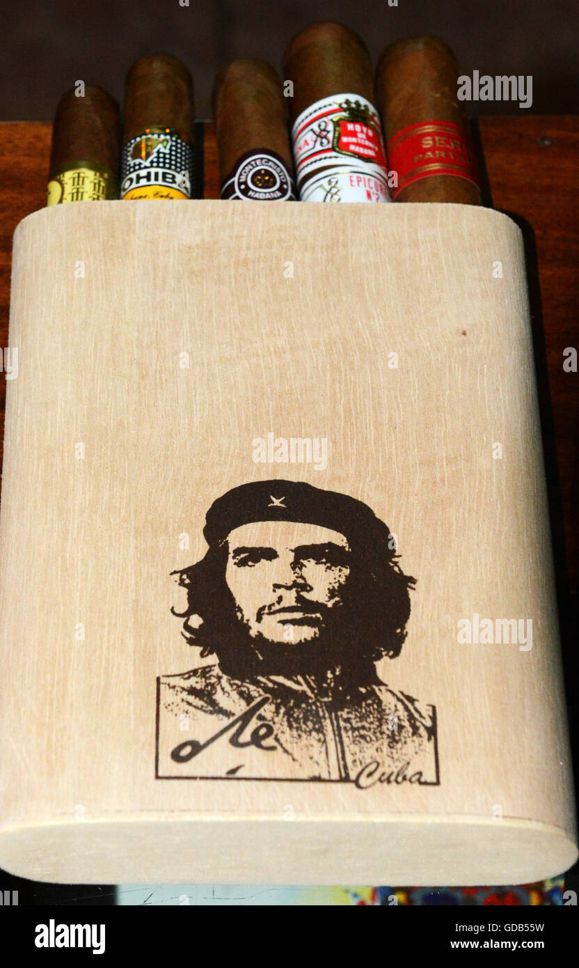 Cuban cigars sold at the Cigar factory in Pinar Del Rio, Cuba Stock ...