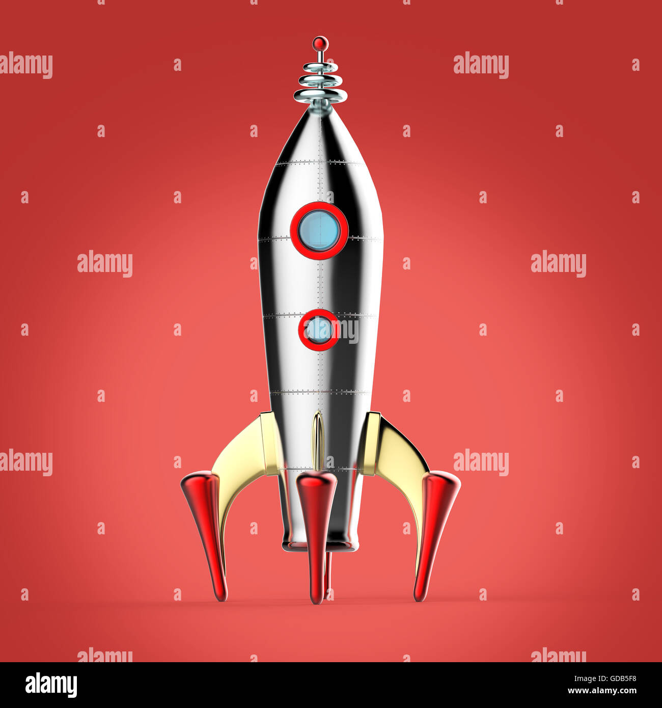 Red Space Shuttle Window