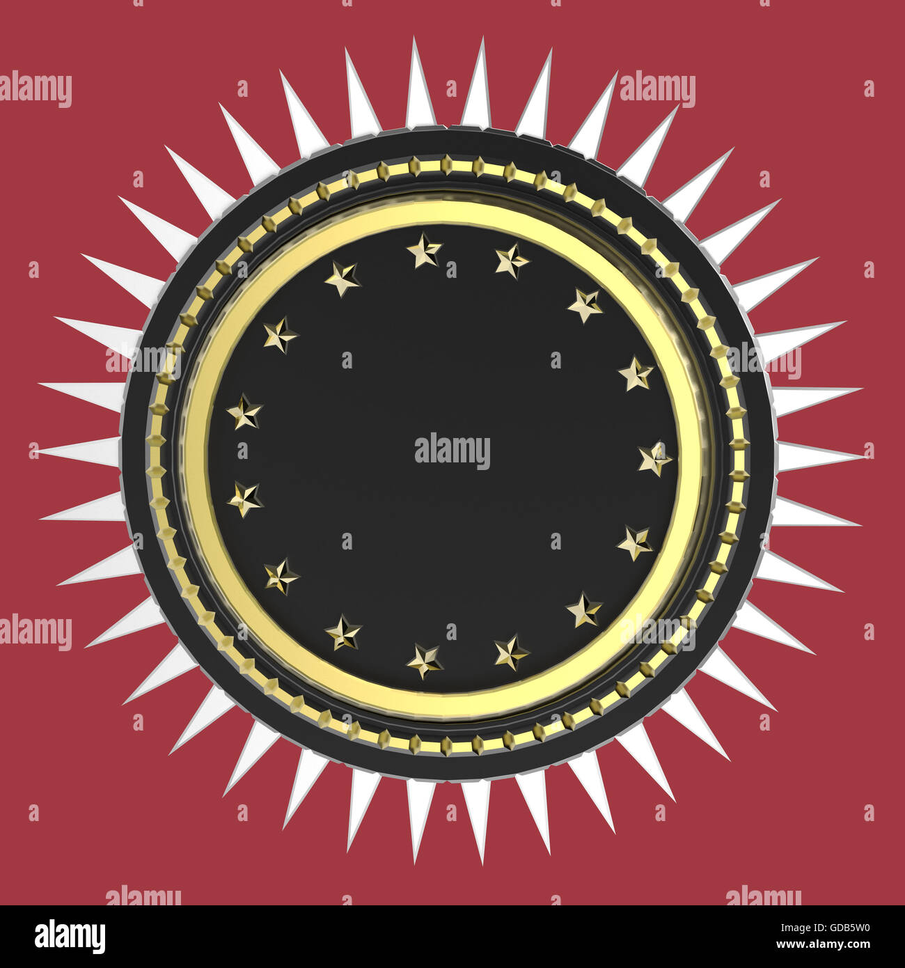 Round Shield Template