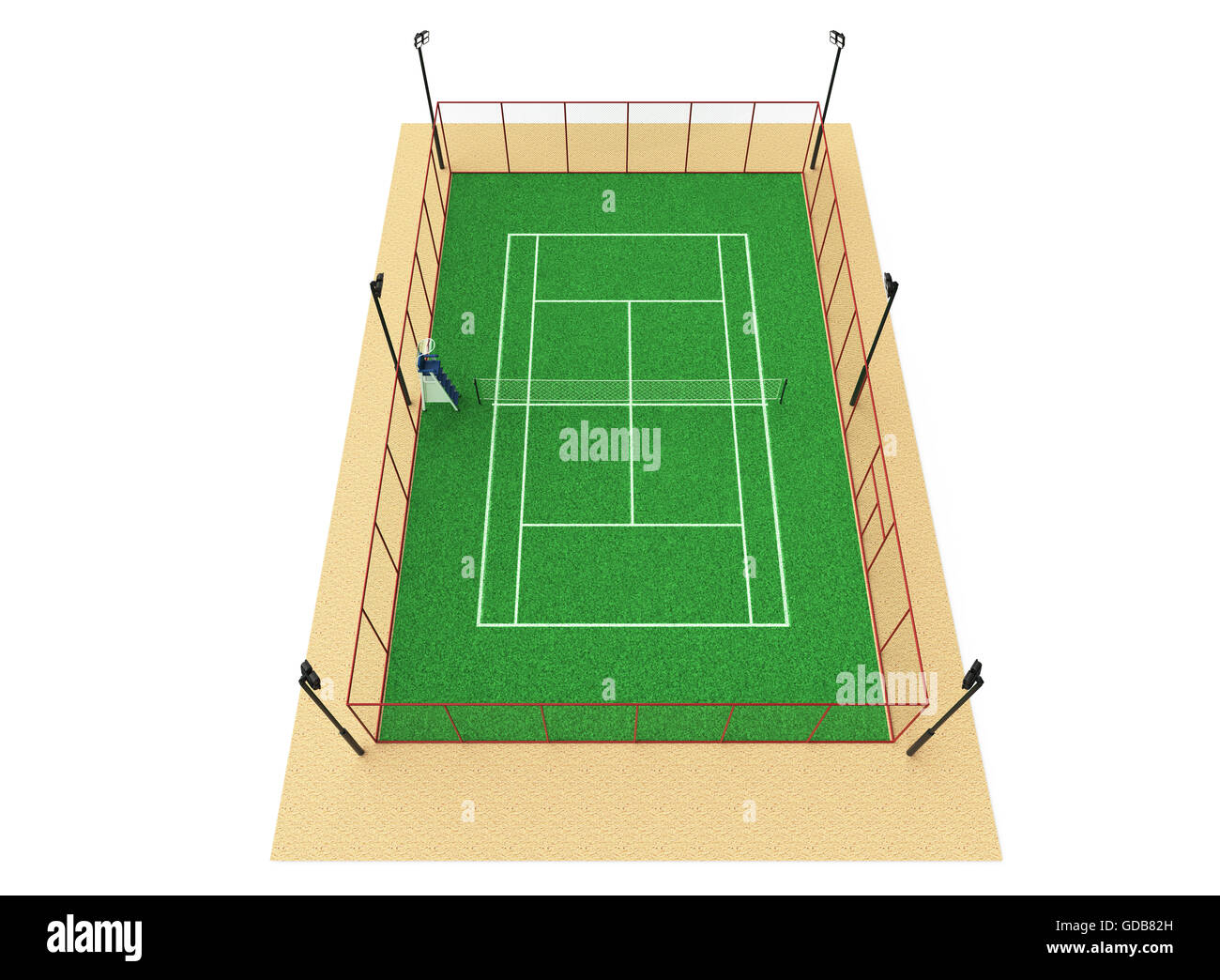 Tennis match stadium high hi-res stock photography and images - Alamy