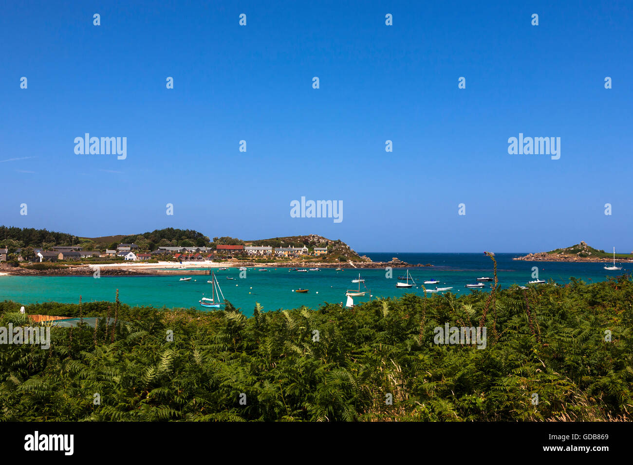 Tresco old grimsby harbour hi-res stock photography and images - Alamy