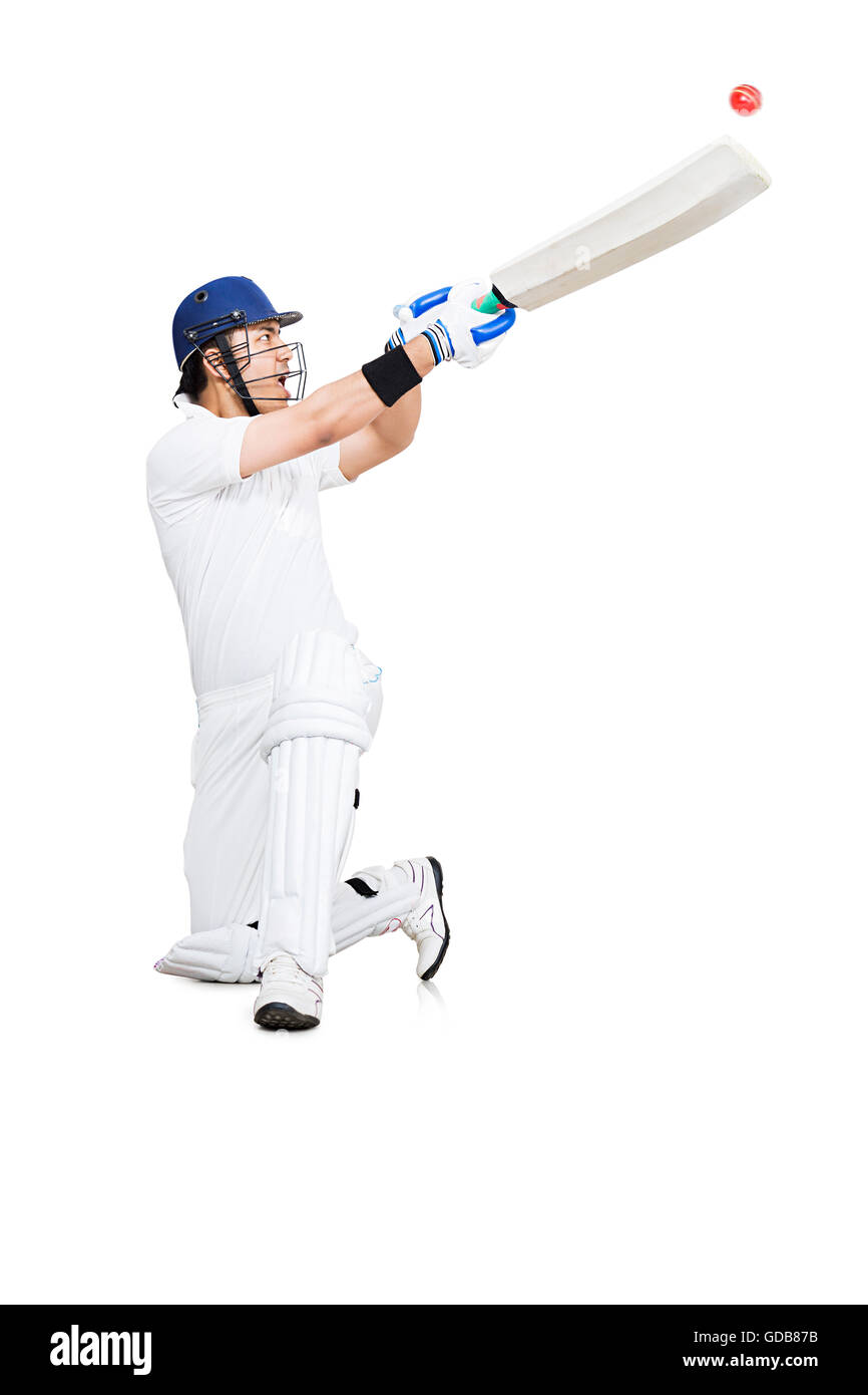 Cricket player Cut Out Stock Images & Pictures - Alamy