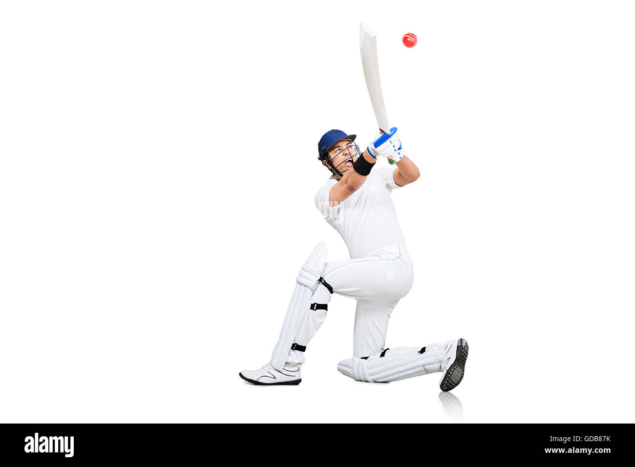 Cricket action sitting hi-res stock photography and images - Alamy