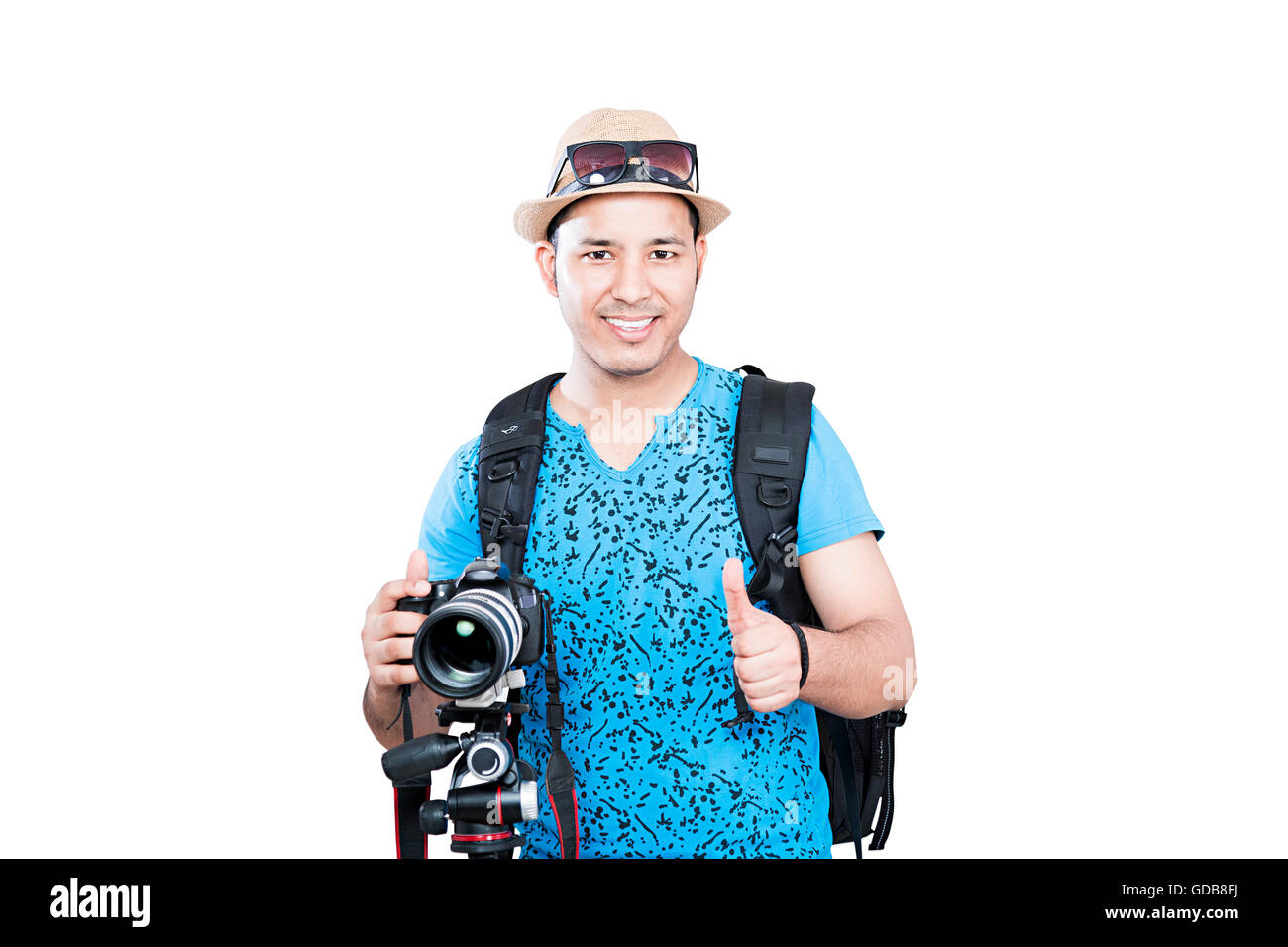 Man clicking camera indian hi-res stock photography and images - Alamy