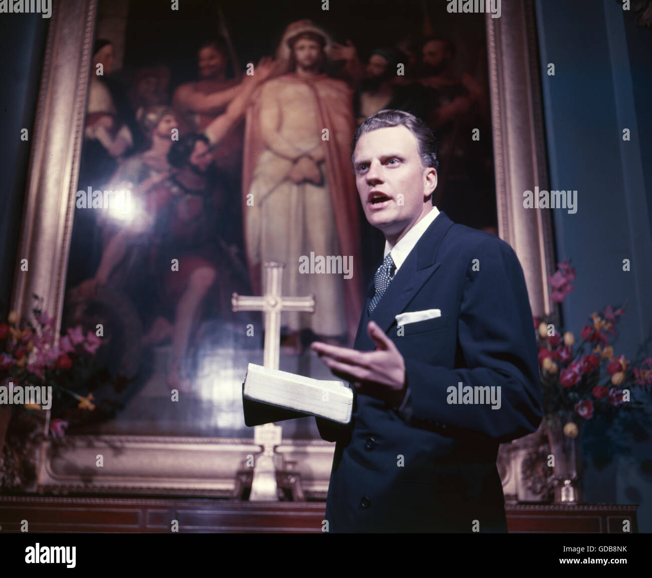 Billy Graham Jr., in 1955. The location is unknown Stock Photo - Alamy