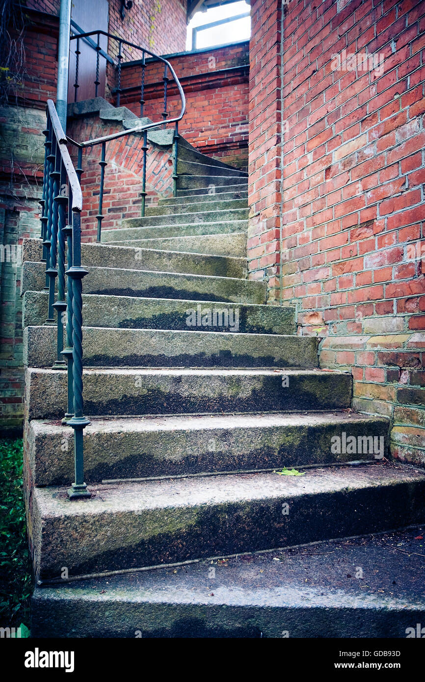 Winding stairs hi-res stock photography and images - Alamy