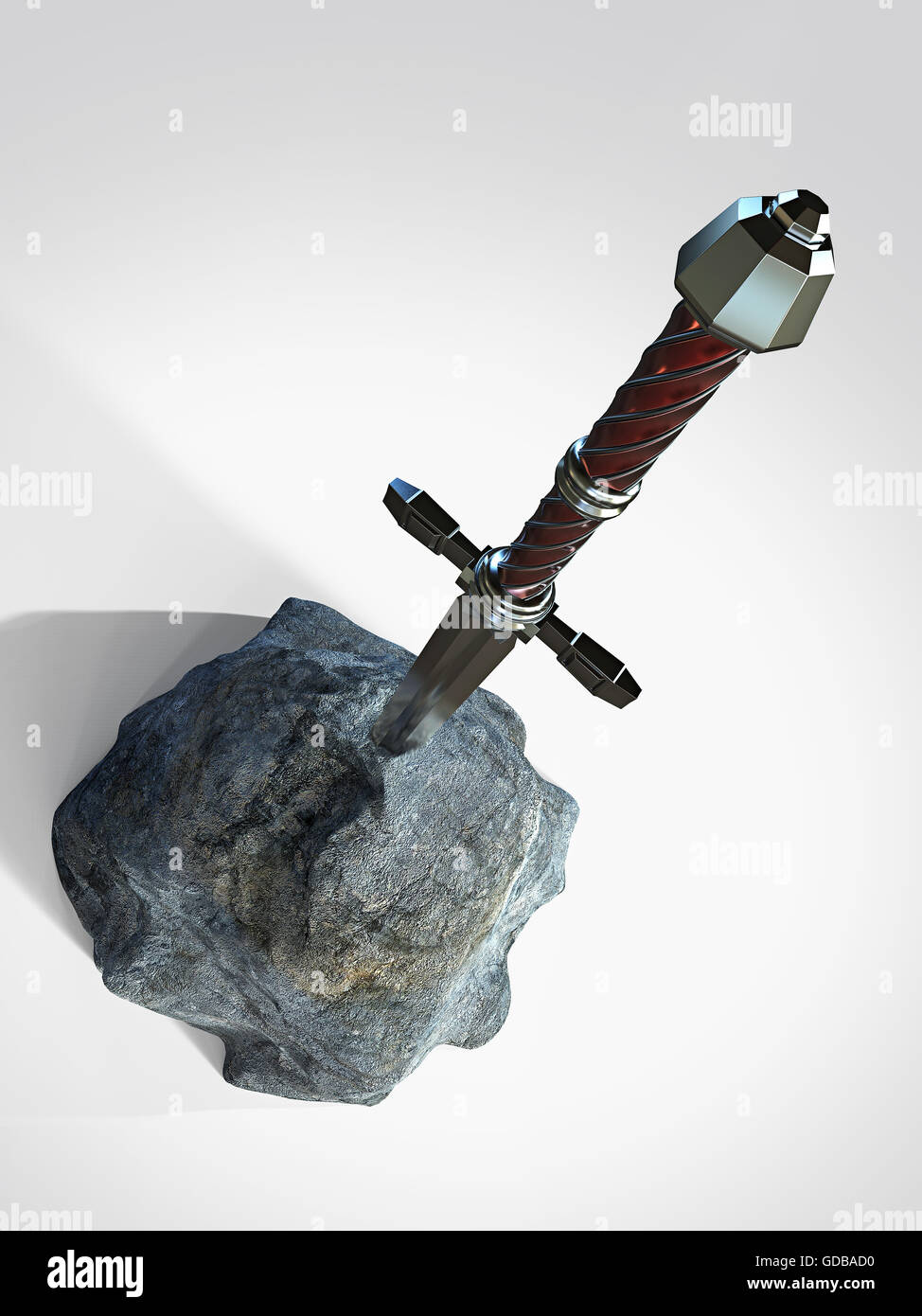Sword in the rock hi-res stock photography and images - Alamy