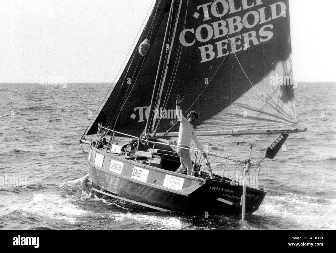 Solo round the world sail hi-res stock photography and images - Alamy