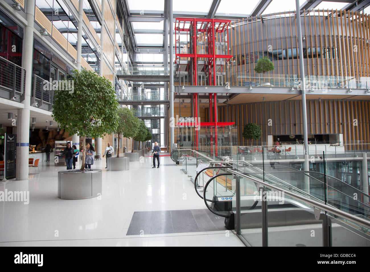 Interior of Brent Civic Centre, Wembley Stock Photo - Alamy