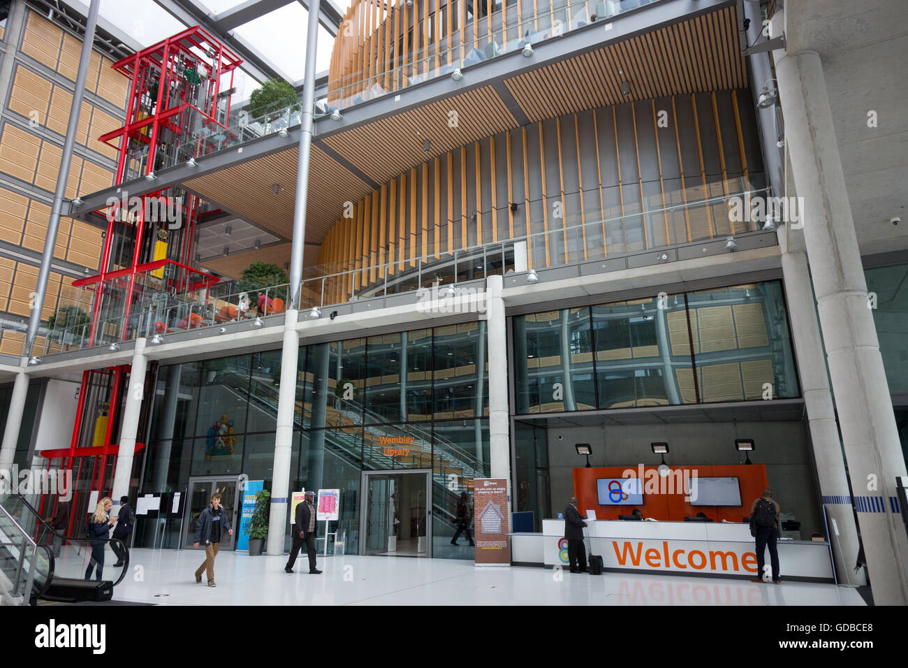 Brent civic centre showing wembley hi-res stock photography and images ...