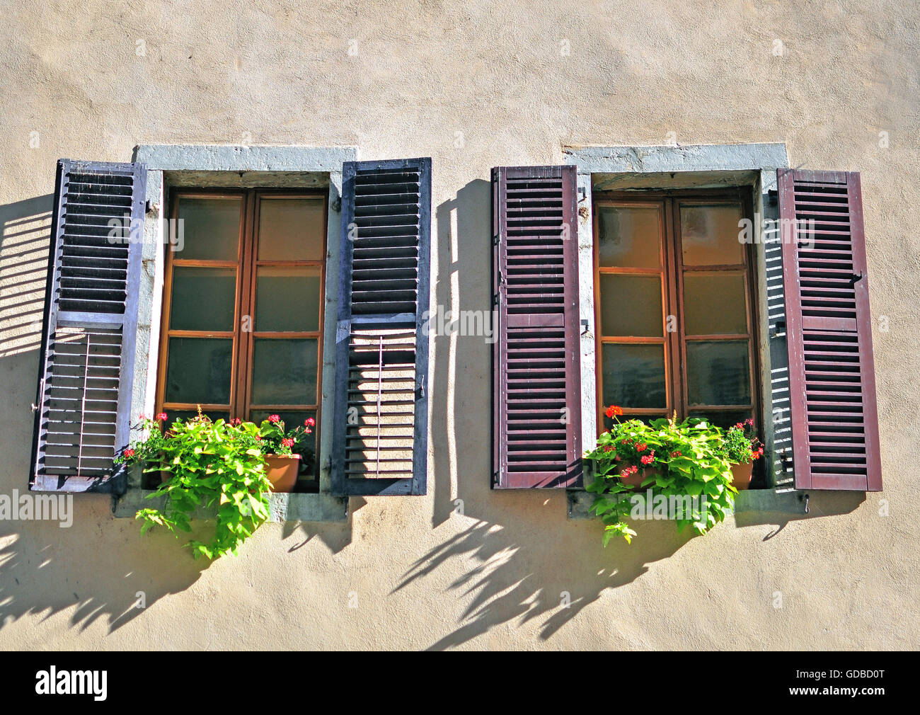 Open french windows hi-res stock photography and images - Alamy