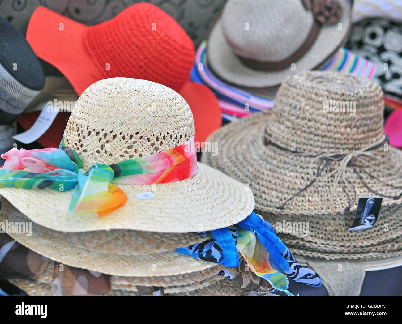 Women shop stall Stock Photo - Alamy