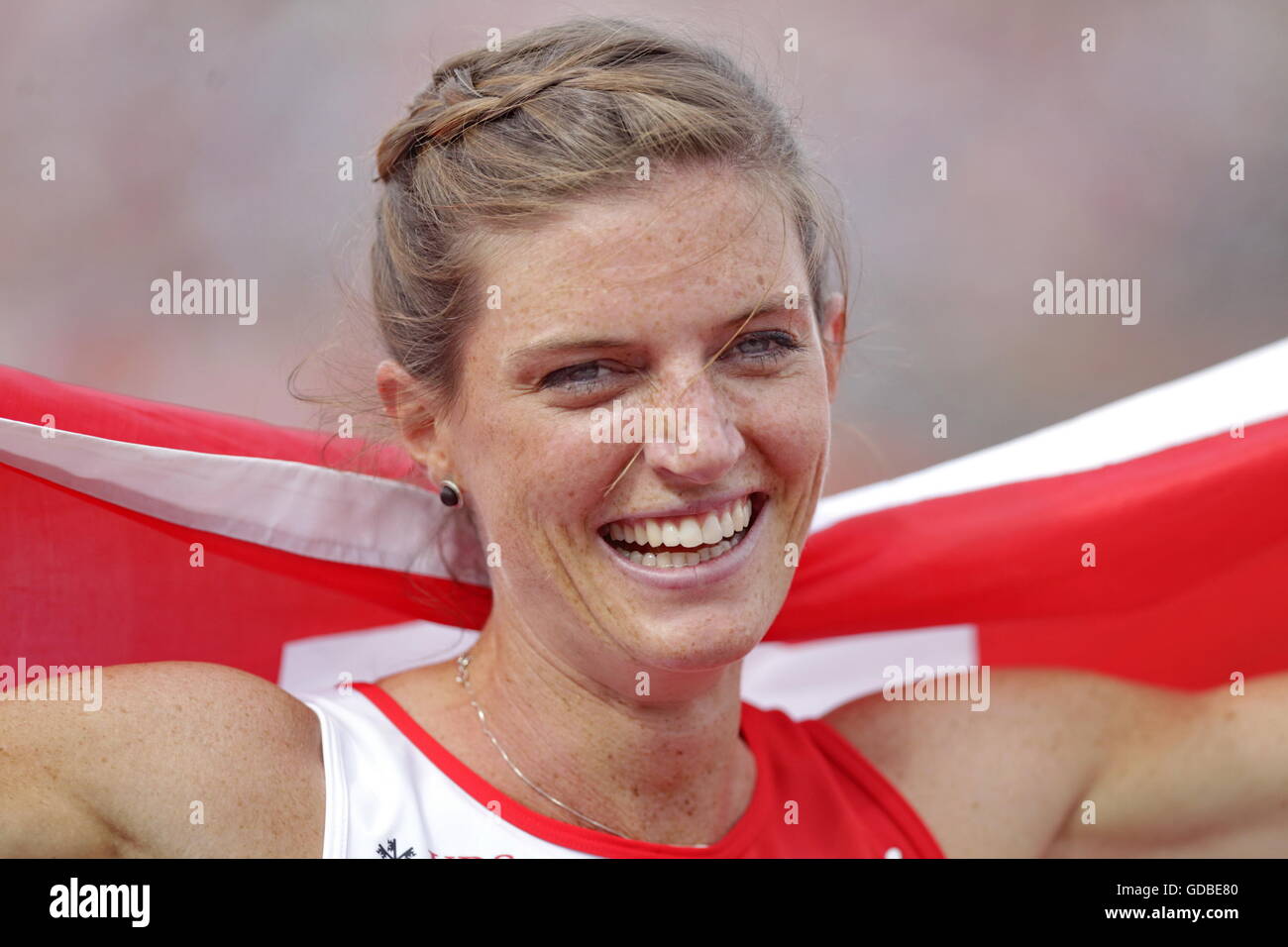 Amsterdam, Netherlands July 10, 2016 Lea Sprunger 3rd 400m hurdles in ...