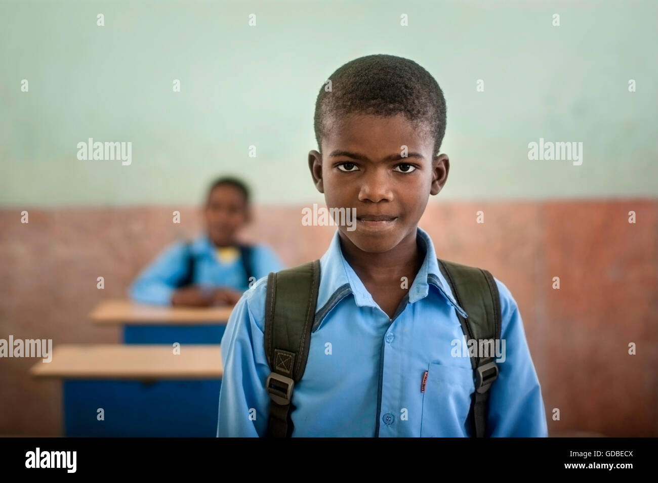 School in southern Iran with 15 student Stock Photo - Alamy