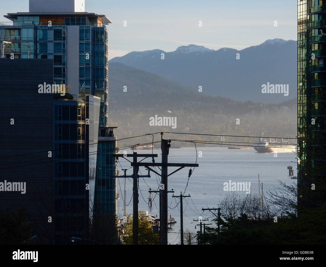 Vancouver city view Stock Photo - Alamy