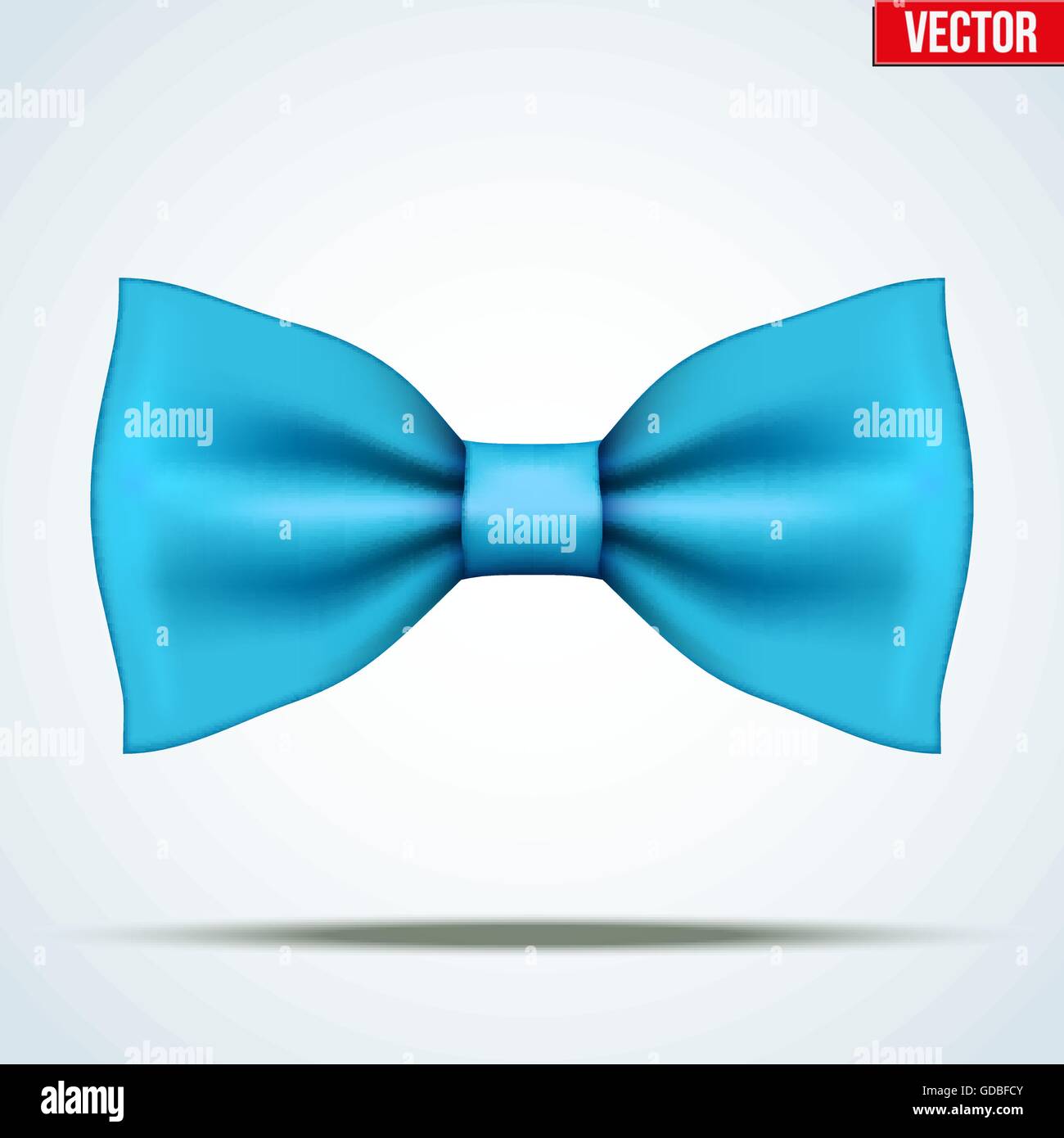 Realistic blue bow tie Stock Vector Image & Art - Alamy