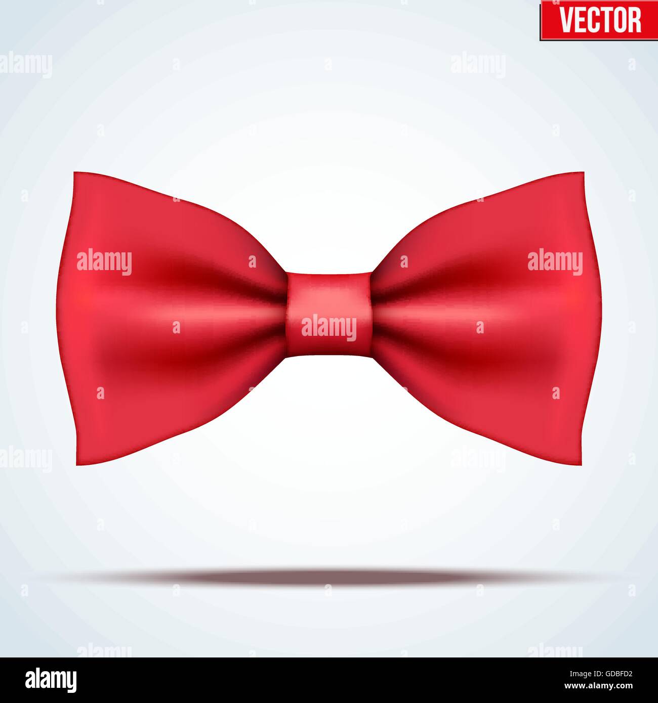 Realistic red bow tie Stock Vector Image & Art - Alamy